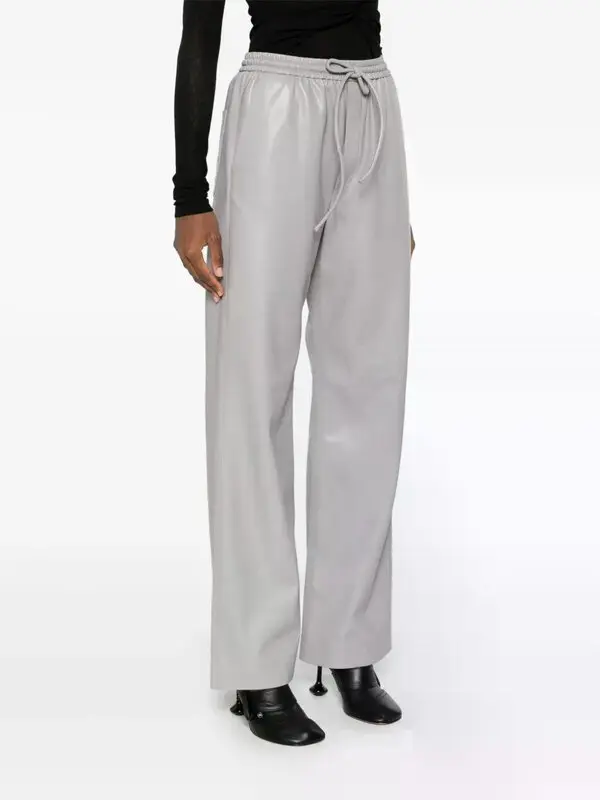 Nanushka Faux-leather Trousers