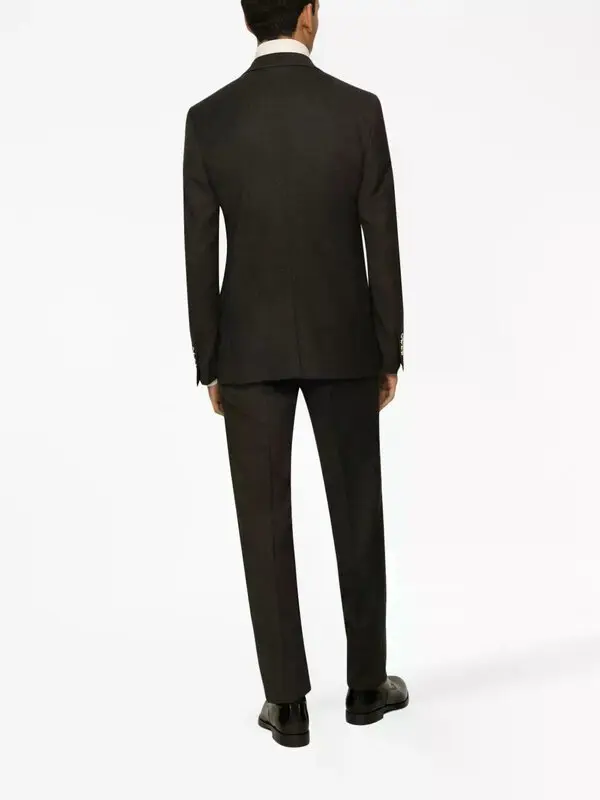 Dolce & Gabbana Sicilia-fit Double-breasted Blazer - Grey