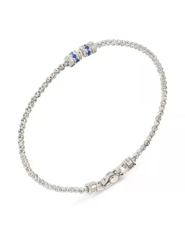 OFFICINA BERNARDI 18kt White Gold Sapphire Bracelet - Silver