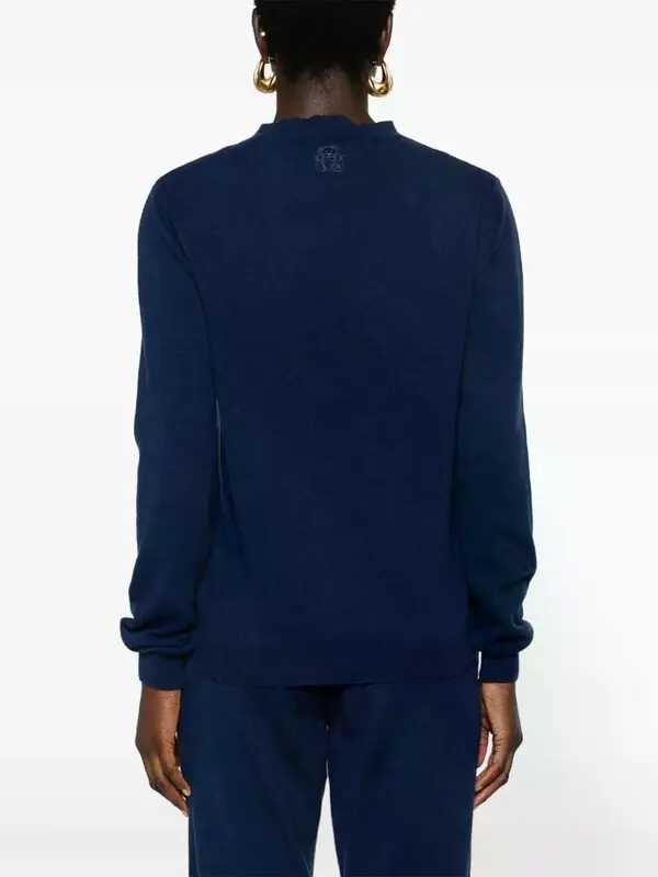 TEDDY CASHMERE Roma Cashmere Jumper - Blue