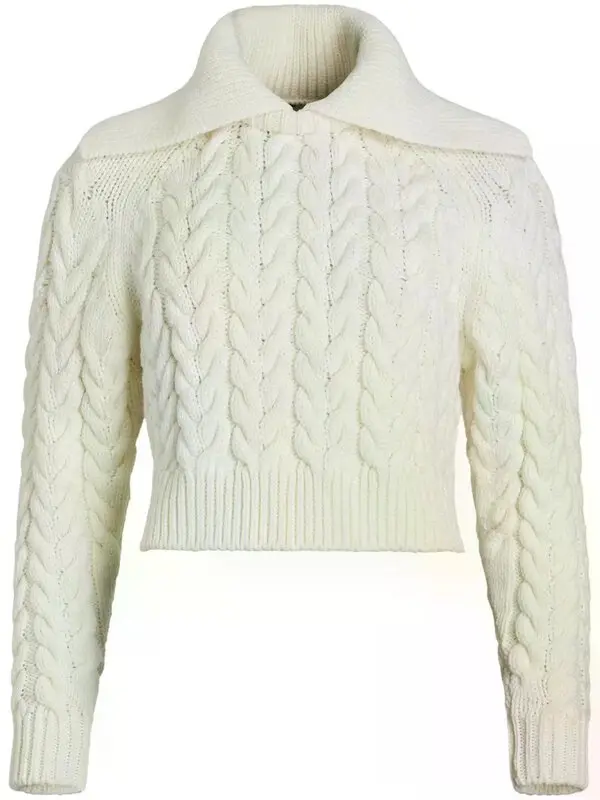 PATOU Sailor Cable-knit Sweater