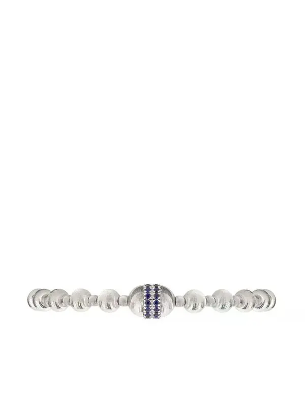 OFFICINA BERNARDI 18kt White Gold Empire Sapphire Bracelet - Silver