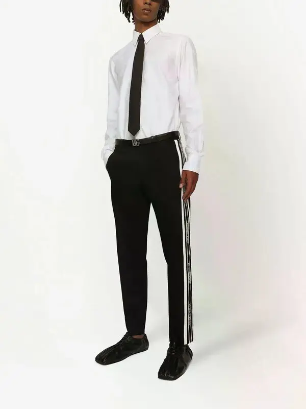 Dolce & Gabbana Martini-fit Jacquard Shirt