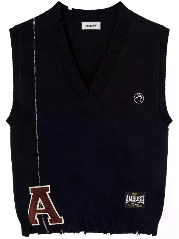 AMBUSH Raw-cut Knitted Vest