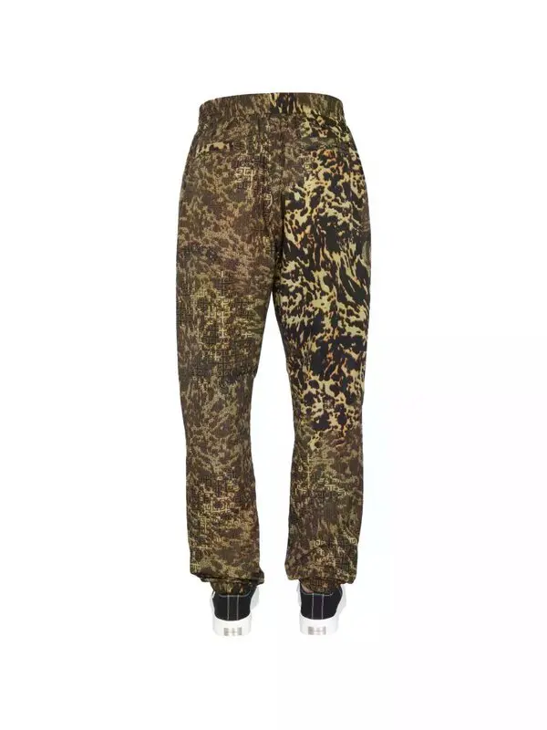Givenchy 4g Animal-print Track Pants