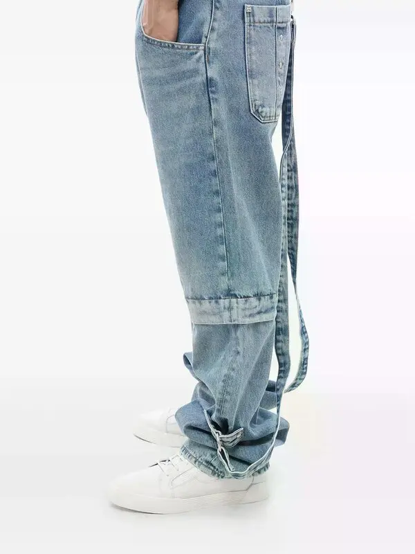 Givenchy Detachable-suspenders Jeans
