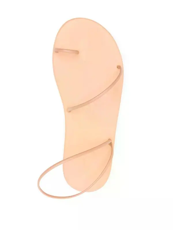 ANCIENT GREEK SANDALS Multi-way Strap Leather Sandals - Neutrals