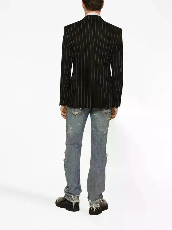 Dolce & Gabbana Pinstripe Double-breasted Blazer