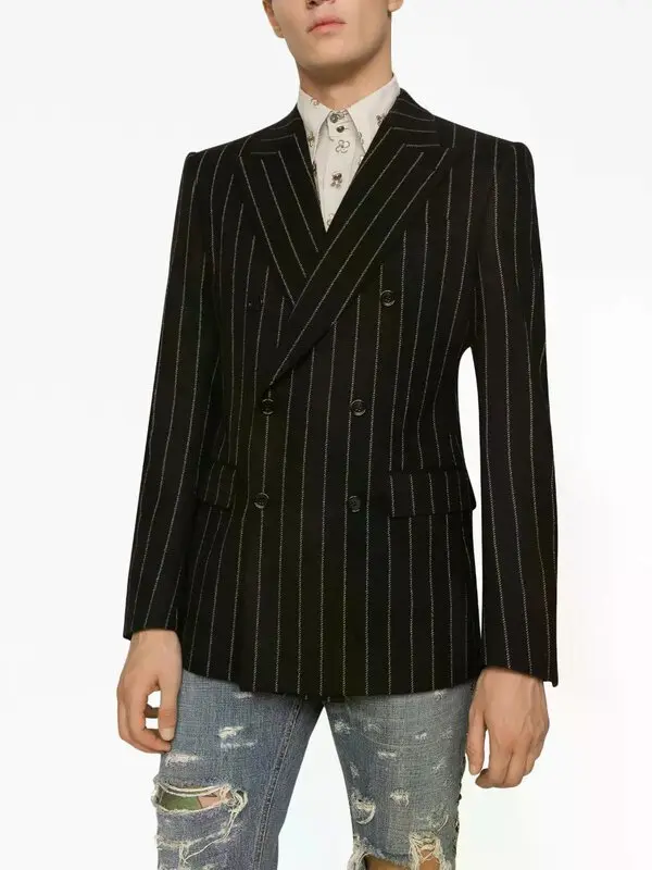 Dolce & Gabbana Pinstripe Double-breasted Blazer