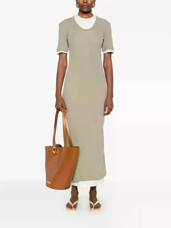JIL SANDER Cotton Midi Dress
