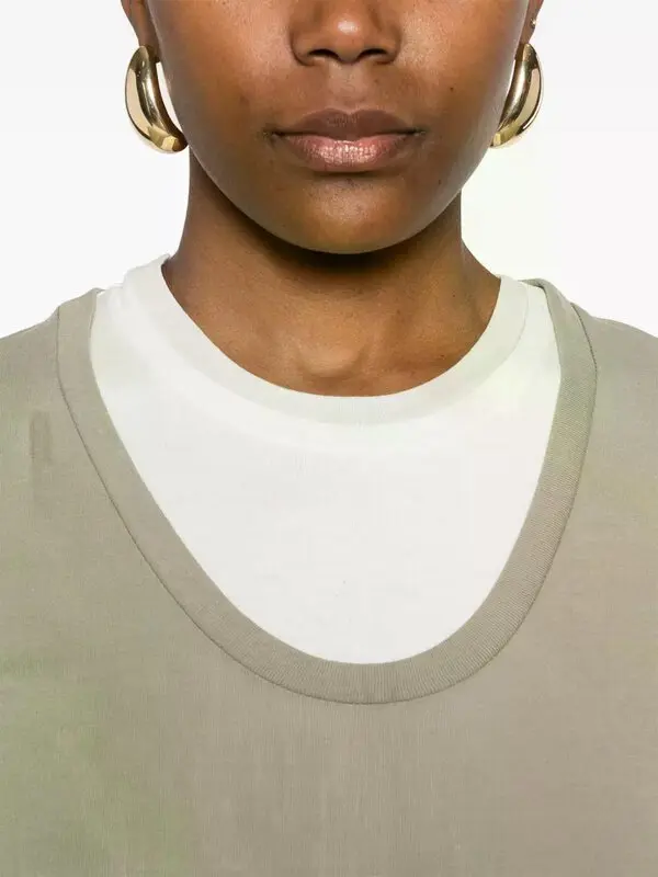 JIL SANDER Cotton Midi Dress