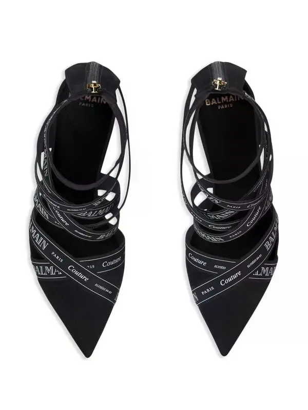 Balmain Couture Ribbon Pumps