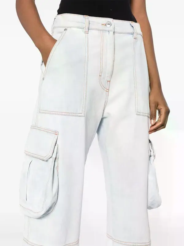 MSGM Mid-rise Straight-leg Jeans