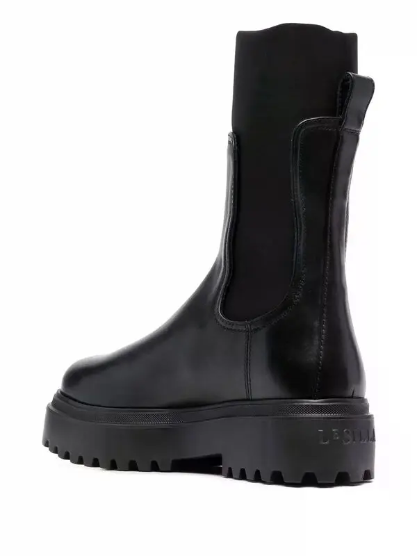 LE SILLA Ranger Leather Ankle Boots