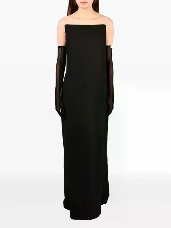 IOANA CIOLACU Strapless Maxi Dress