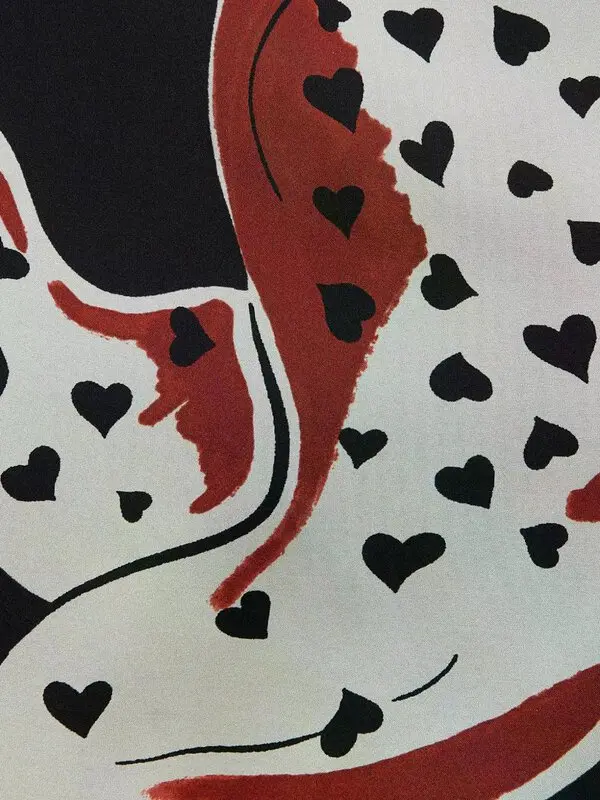 La DoubleJ Athena Animal-print Silk Maxi Dress