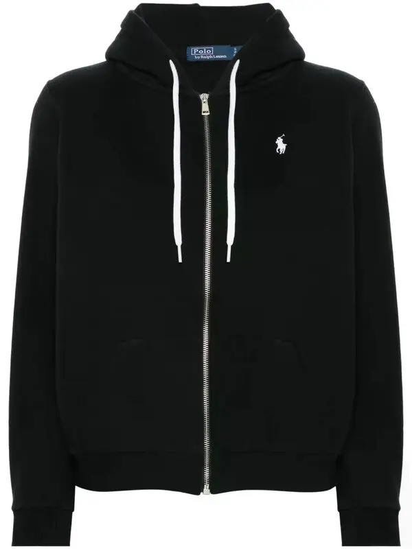 Polo Ralph Lauren Zip-up Hoodie - Black