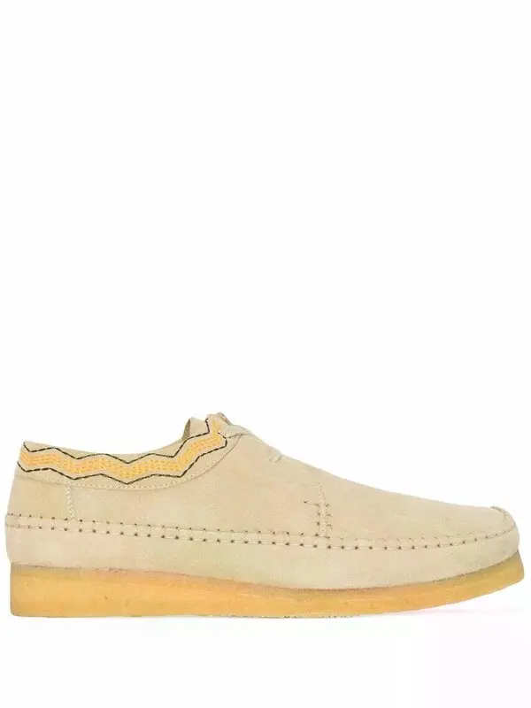 Clarks Suede Lace-up Boots - Neutrals