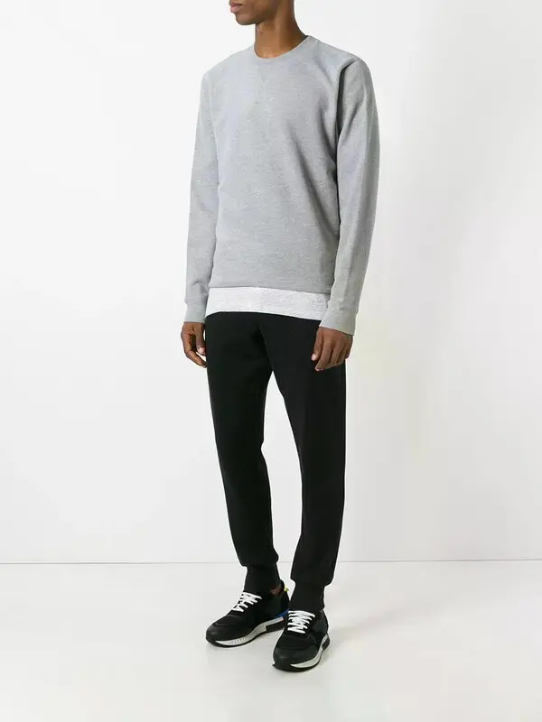 Sunspel Crew Neck Sweatshirt - Grey