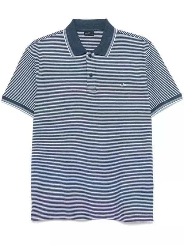 Paul & Shark Striped Polo Shirt