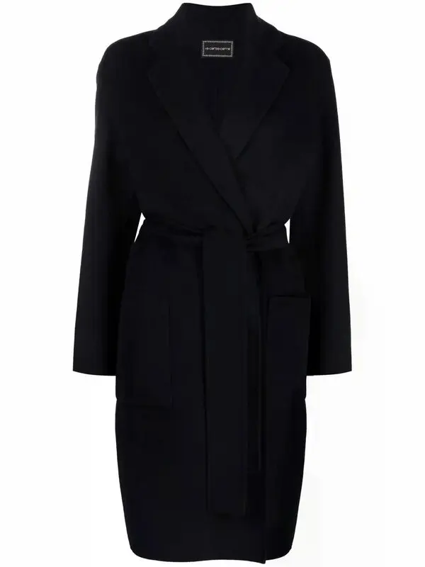 10 CORSO COMO Belted Single-breasted Wool Coat
