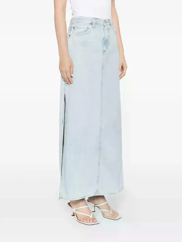 AGOLDE Astrid Denim Maxi Skirt