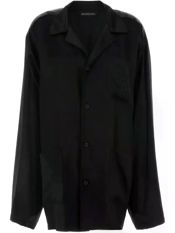 Balenciaga Satin Shirt