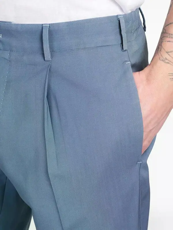 SANTANIELLO Pleated Trousers