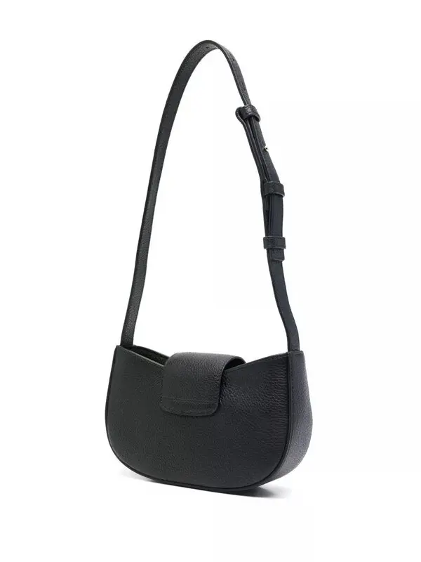 FERRAGAMO Mini Double Gancini Shoulder Bag - Black