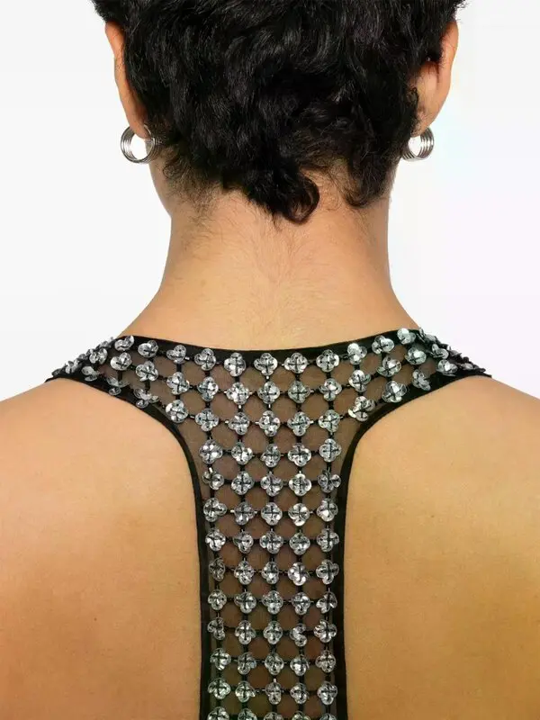 Max Mara Embellished Maxi Dress - Black