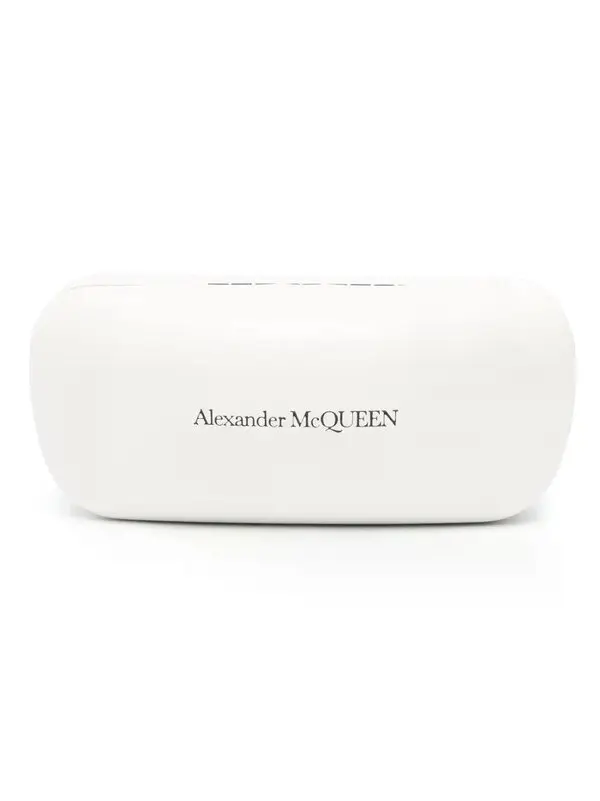 Alexander McQueen Tinted Square-frame Sunglasses - Black
