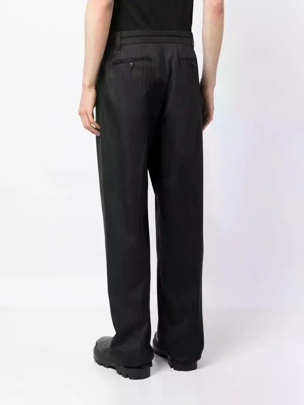 FERRARI Tailored Virgin Wool Trousers