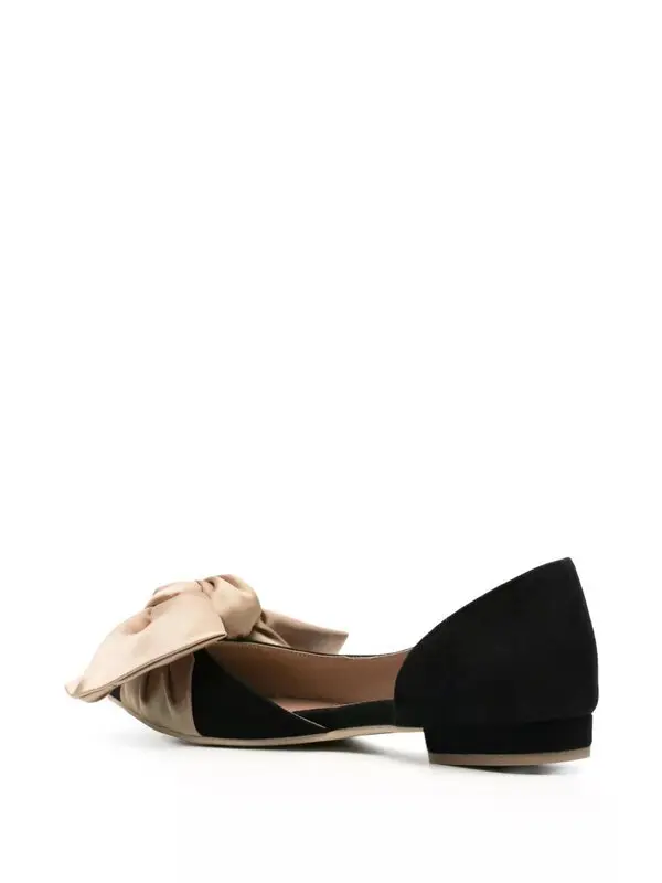 GINISSIMA Bow Detail Ballet Flats