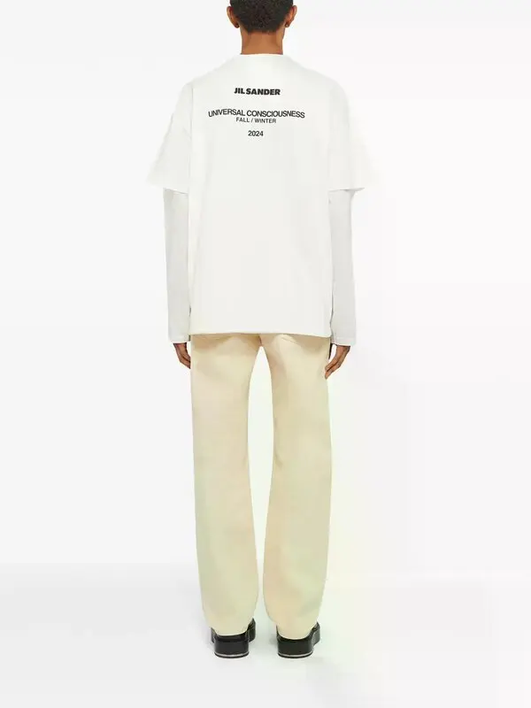 JIL SANDER Mid-rise Straight-leg Denim Jeans