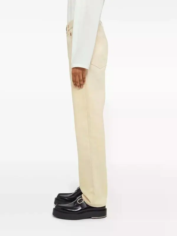 JIL SANDER Mid-rise Straight-leg Denim Jeans