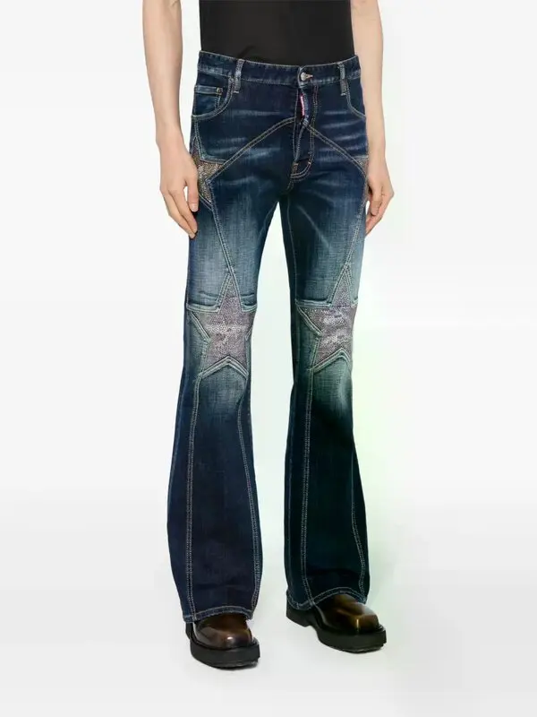 Dsquared2 Rhinestone-embellished Jeans