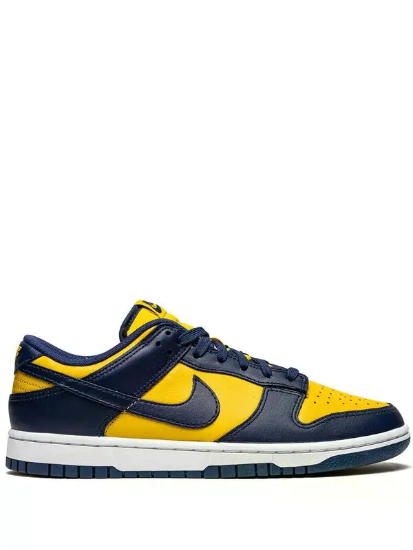 Nike Dunk Low Michigan Sneakers - Blue