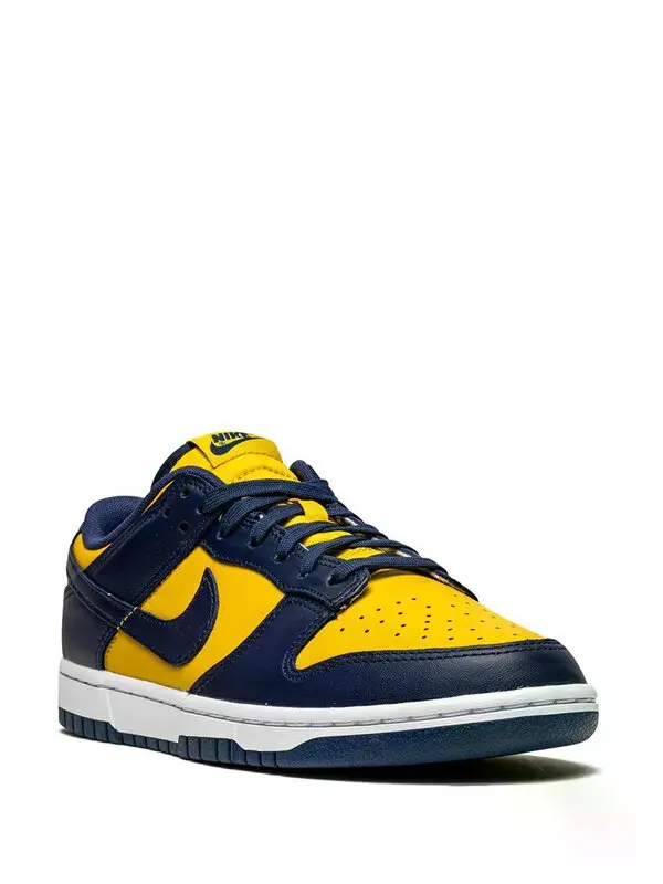 Nike Dunk Low Michigan Sneakers - Blue