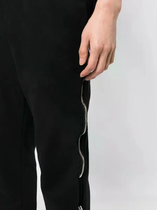 Undercover Straight-leg Trousers With Logo Patch