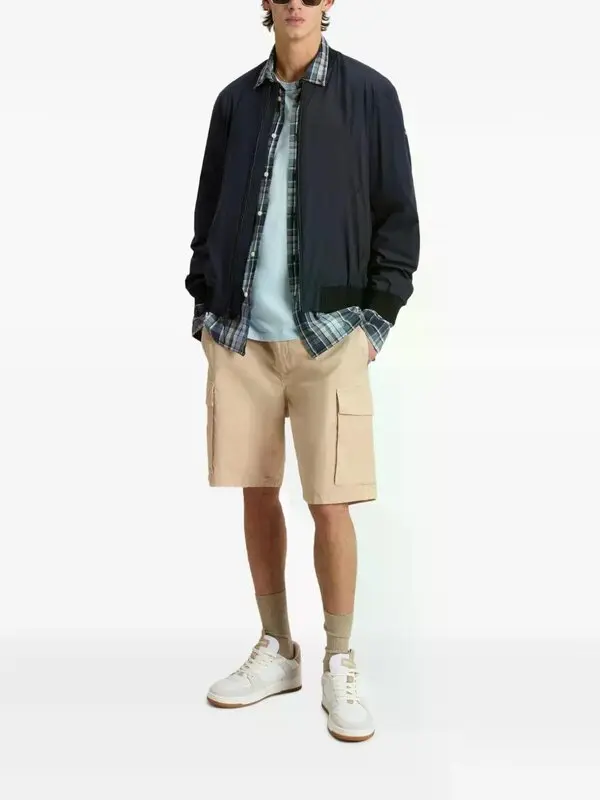 Woolrich Matt Stretch Bomber Jacket