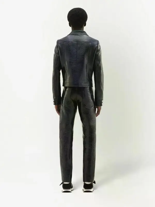 COURREGES Vinyl Straight-leg Trousers