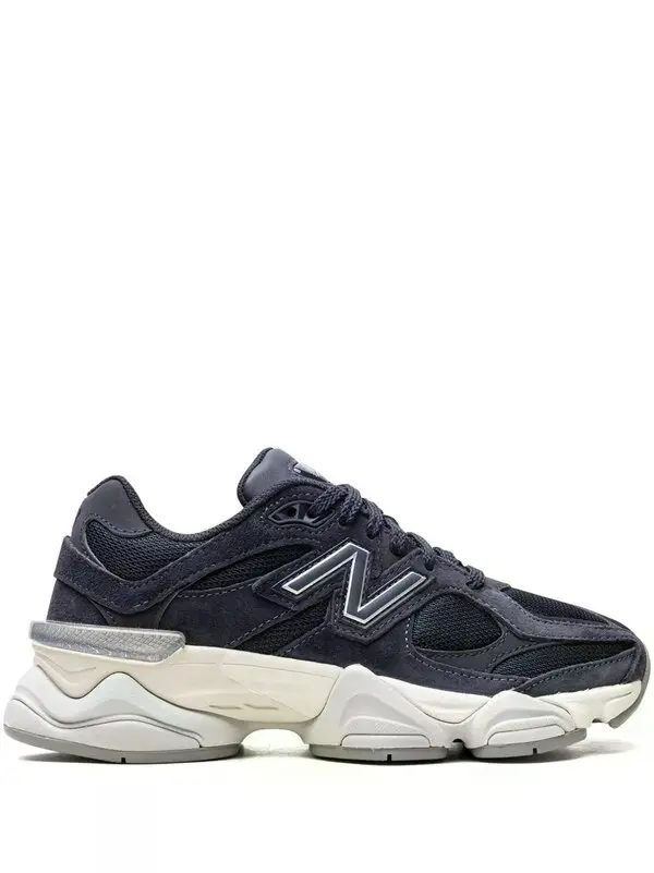NEW BALANCE 90/60 Eclipse Navy Suede Mesh Sneakers - Blue