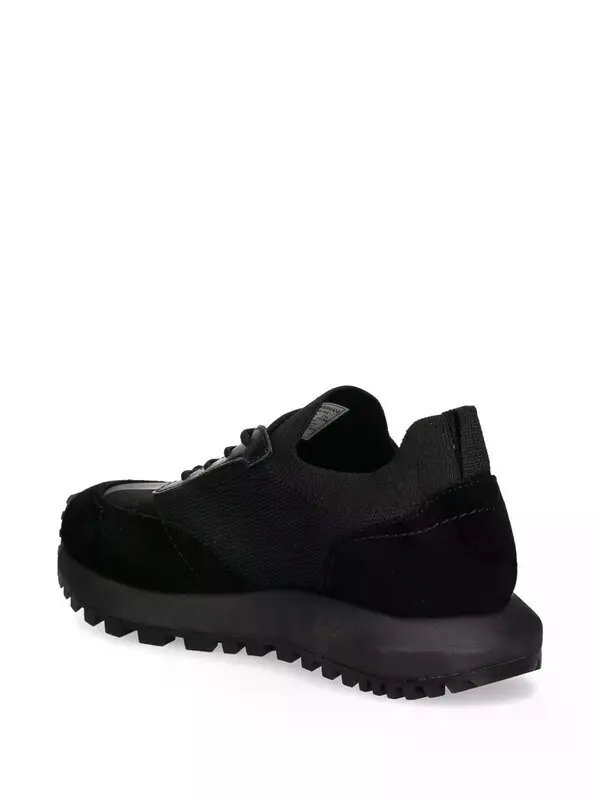 Emporio Armani Logo Plaque Lace-up Sneakers