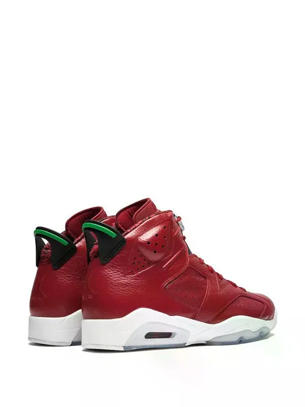 JORDAN 6 Spiz'ike High-top Sneakers - Red
