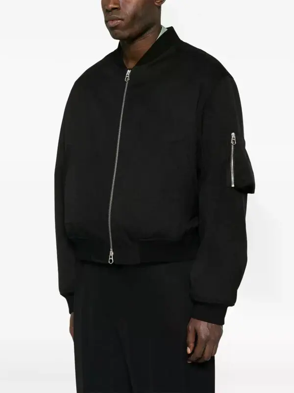 JIL SANDER Padded Bomber Jacket