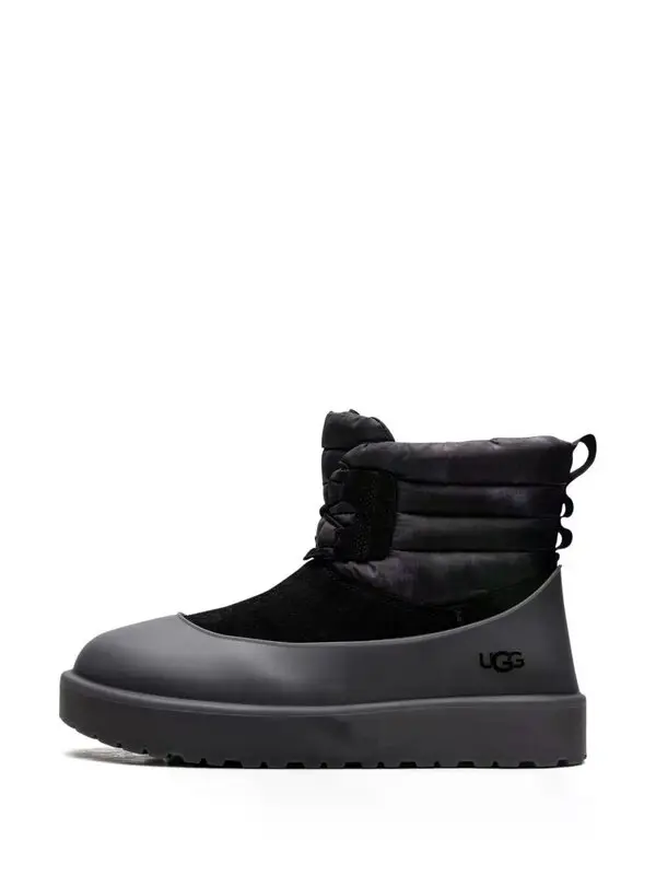 UGG Mini Lace Wea Smokescreen Boots - Black