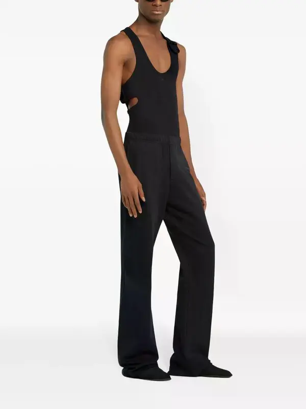 COURREGES Bootcut Track Pants - Black