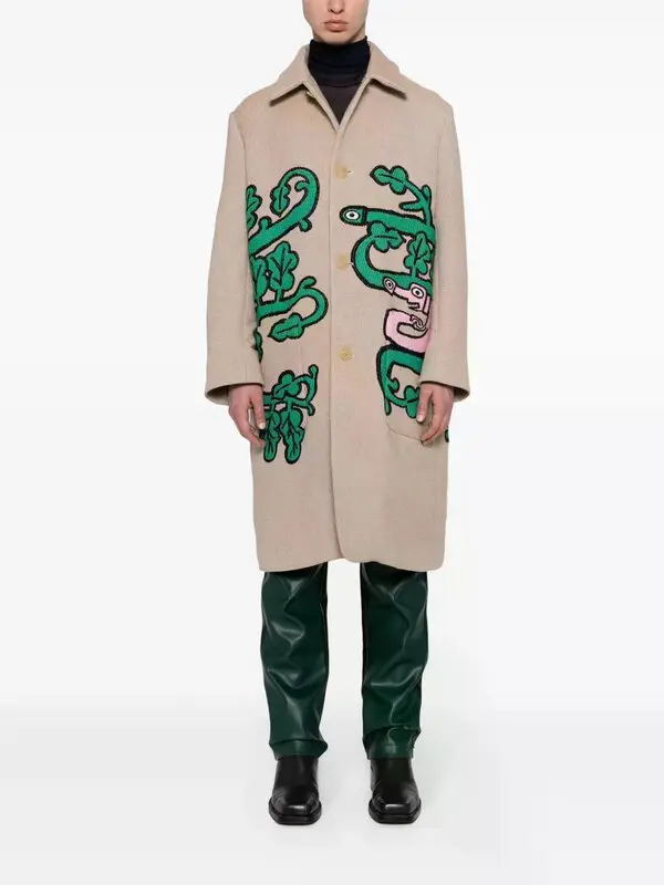 WALTER VAN BEIRENDONCK Khiva Jacquard Coat