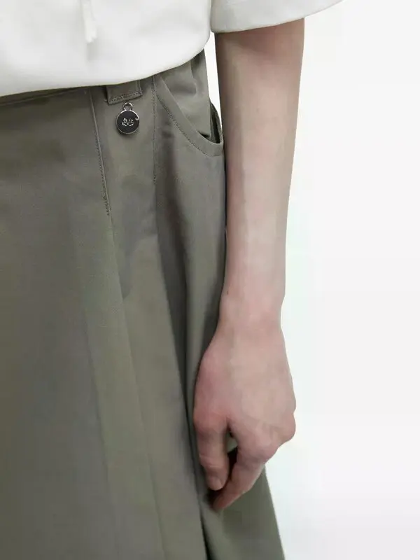 MUSIUM DIV. Pleated Wide-leg Trousers