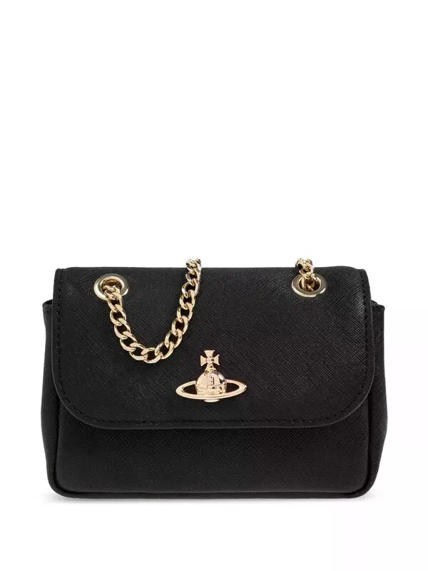 VIVIENNE WESTWOOD Victoria Leather Shoulder Bag